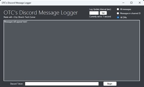 GitHub Oliverstech MessageLoggerForDiscord An Alternate Message