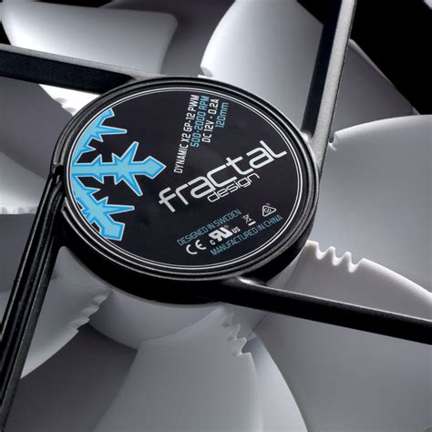 Fractal Design Dynamic X2 Gp 12 Pwm White Fd Fan Dyn X2 Gp12 Pwm Wt