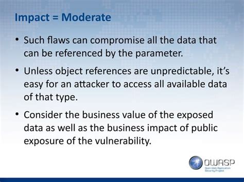 Owasp Top 10 A4 Insecure Direct Object Reference Ppt