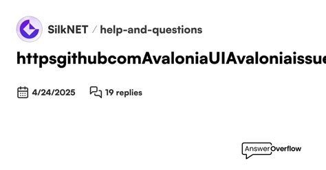 Avaloniaui Avalonia Issues 4274 Issuecomment 2262151612 Silk Net