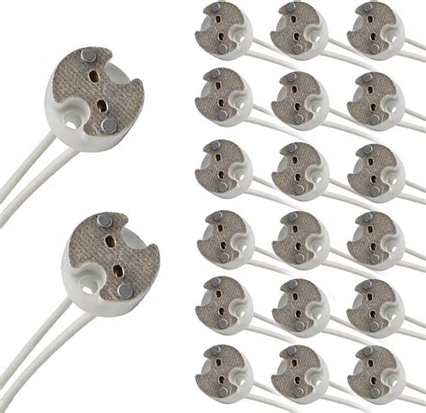 Pack Of 20g53 Gu53 Mr16 G4 Mr11 Round Ceramic Led Halogen