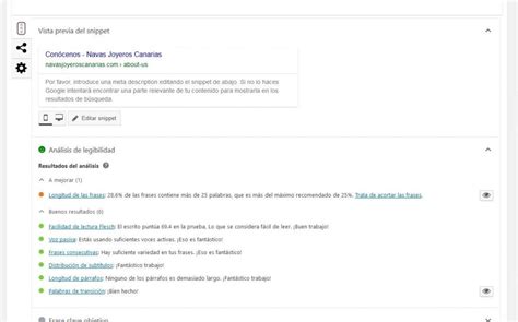 Snippets En Wordpress Yoast SEO Plugins WordPress