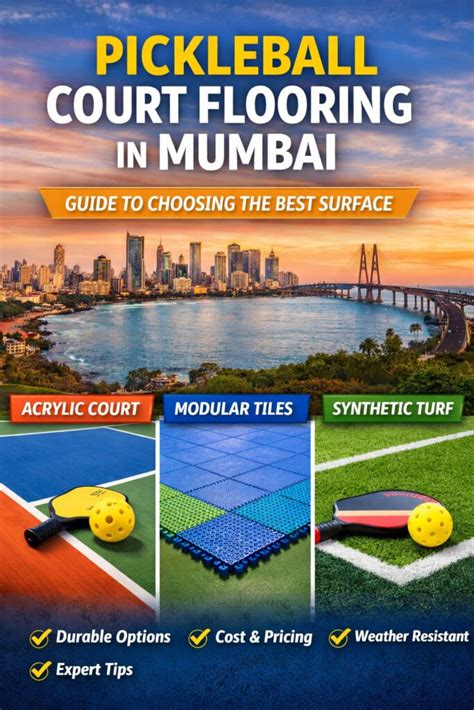 Pickleball Court Flooring In Mumbai Pacecourt