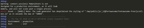 Sailsjs Error Grunt Babel Note The Code Generator Has