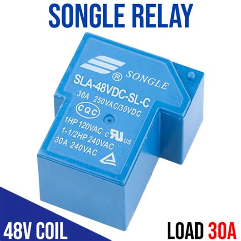 Songle Relay 48v 30a Micro Robotics