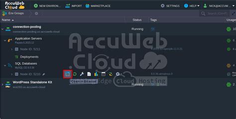 Setup JDBC Connection Pooling With AccuWeb Cloud Guide