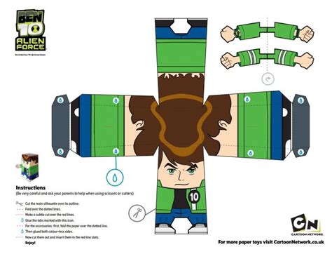 Ben 10 Omnitrix Papercraft Eastbesta