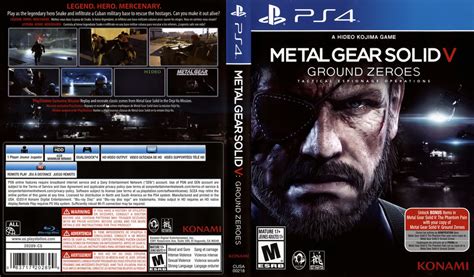 Metal Gear Solid 5 Ground Zeroes Poster