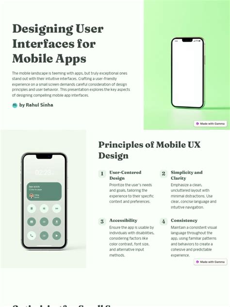 Designing User Interfaces For Mobile Apps Pdf Usability Software