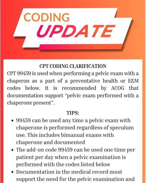 Coding Update For Cpt 99459 For Georgia Obgyn Society Facebook