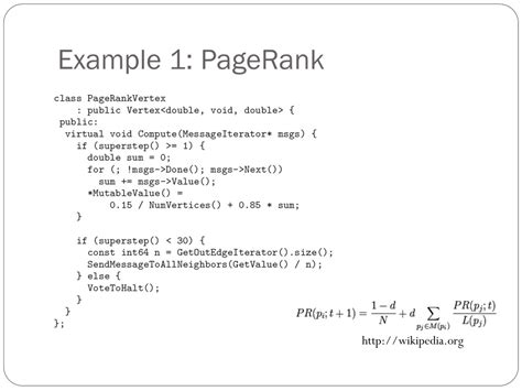Ppt Pregel A System For Large Scale Graph Processing Powerpoint Presentation Id8960961