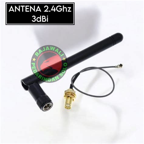 Jual Antena 24ghz 3dbi Esp8266 Esp32 Wemos Shopee Indonesia