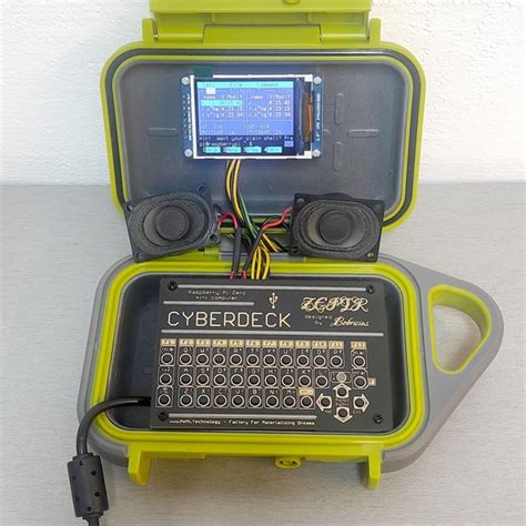 Zepir CYBERDECK Raspberry Pi Zero Mini Computer Hackaday Io