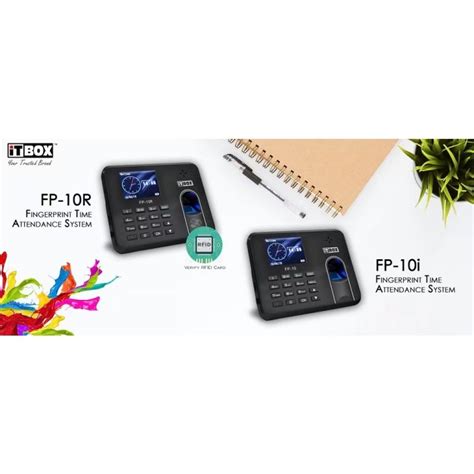 ITBOX Fingerprint Time Attendance FP 10 ITBOX Finger Print System FP10