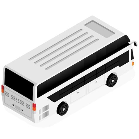 Premium Vector Isometric Bus