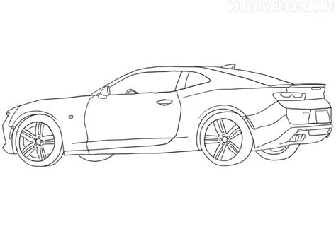 Chevy Camaro Coloring Pages
