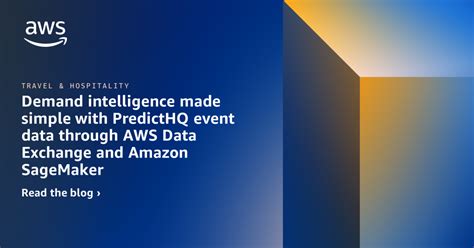 demand intelligence made simple with predicthq event data through aws