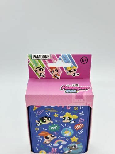 Cartoon Network The Powerpuff Girls Playing Cards Set In Tin Box