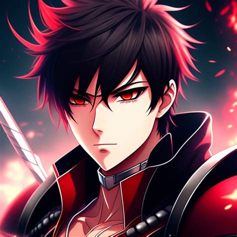 Anime Boy With Black Hair And Grey Eyes