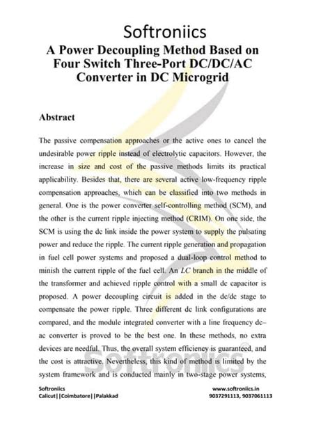 Power Decoupling Pdf