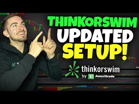 How To Setup ThinkorSwim Tutorial YouTube