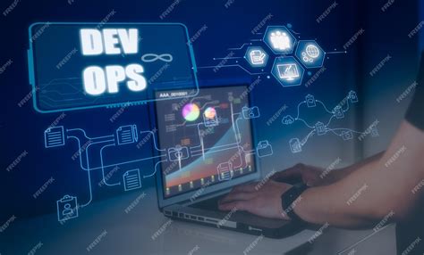 Premium Photo Devops Concept Software Development And It Operations Agile Programming Engineer