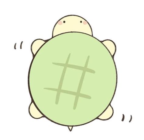 乌龟简笔画有颜色正面 图文怎么画（共11张） 简笔画图片大全