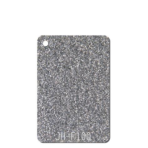 Silver Cast Perspex Glitter Acrylic Sheets For Laser Cutting Patterned 5mm