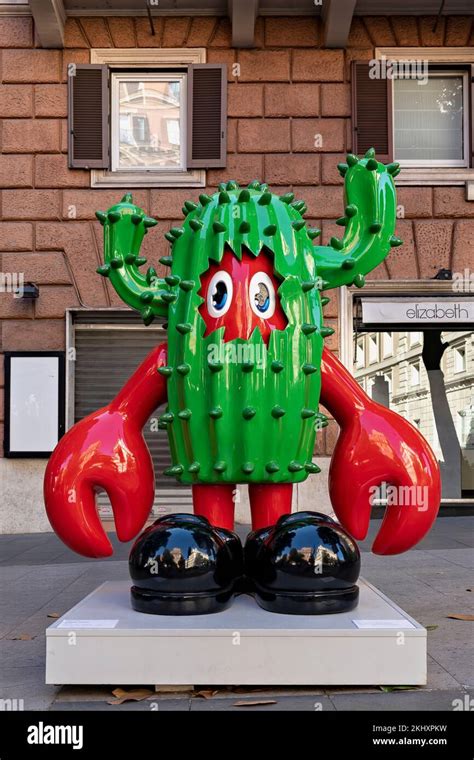 Lobster Cactus Lobster Empire Gigantic Sculptures Exhibition By