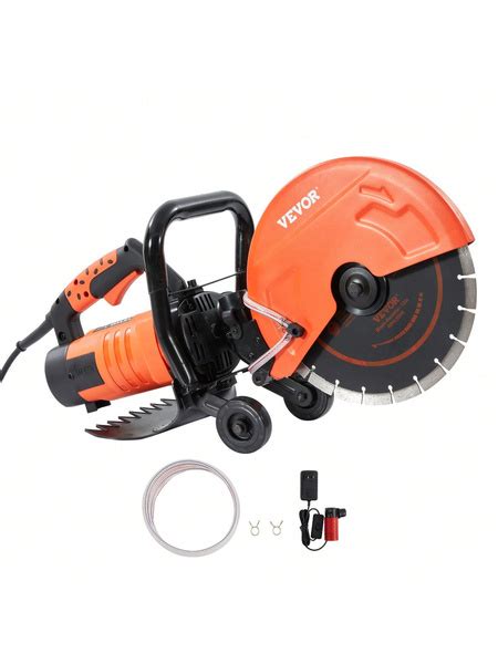 Vevor Vevor Electric Concrete Saw 12 In 1800 W 15 A Motor Circular Saw Cutter With Max 4 5 In