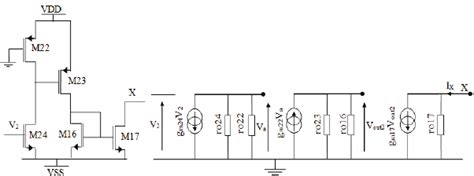 Input Stage Model Of The Proposed Cmos Ccii Download Scientific Diagram