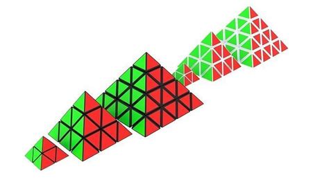 Pyraminx Set 3d Model Cgtrader