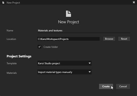 Step 1 Import Content And Create The Background Kanzi Framework 39