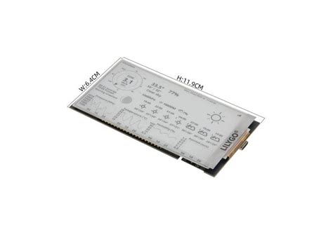 LilyGo T Pantalla E Paper Pulgadas Con ESP S BricoGeek BricoGeek