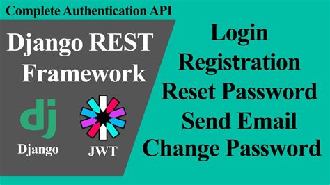 Complete Authentication API With JWT In Django REST Framework Hindi YouTube