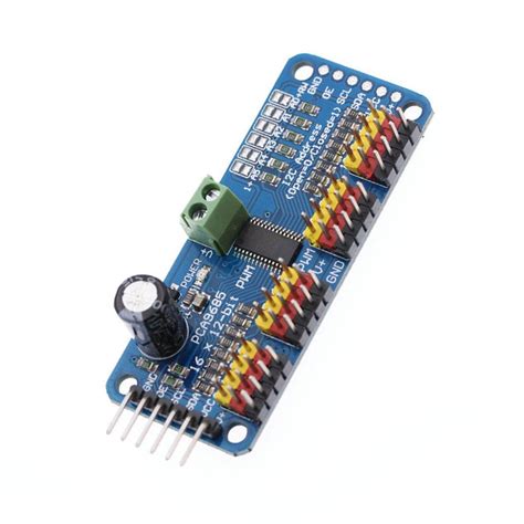 Farfi Pca Channel Pwm Servo Driver Iic Interface For Arduino Shield Module Walmart