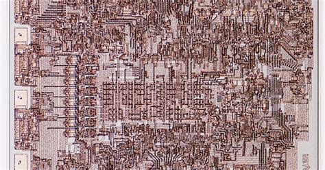 Intel 8008 Processor Die Image End Times Truth Intel 8008 Processor Die Image End Times Truth