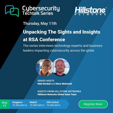 This Techtalk Will Feature Exclusive Footage From Our Rsa Conference Showcase Highlighting The