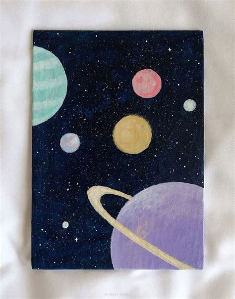 Dibujos En Lienzo Faciles