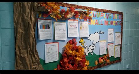 Snoopy Bulletin Board For Fall