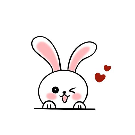 小小兔子头饰简笔画（流行12张）简笔画图片大全