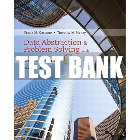 Test Bank For Data Abstraction And Problem Solving With C Wal Inspire