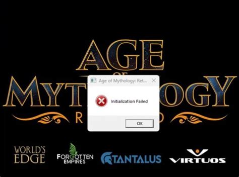 Fix Initialization Failed Error In Aom Retold 7 Steps