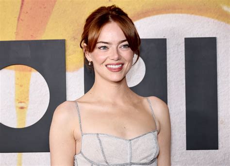Emma Stone Green Bikini