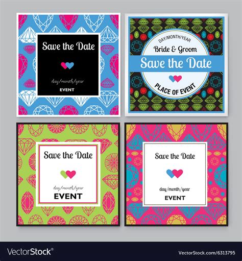 Save The Date 06 Royalty Free Vector Image VectorStock