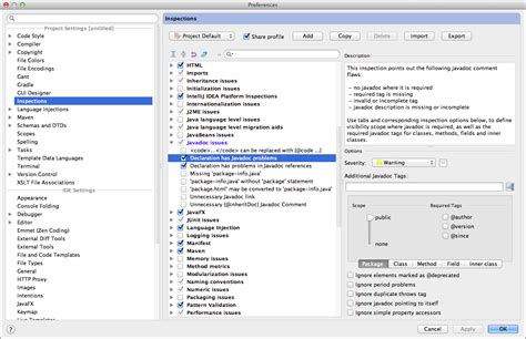 Java How Do I Get Intellij To Give Me A Warning If I Have Failed To
