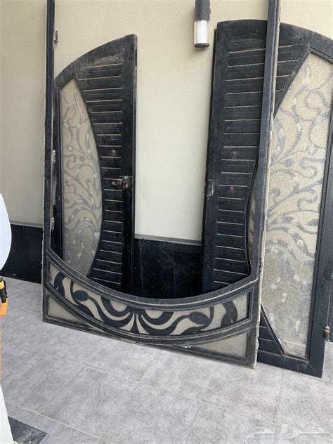 باب حديد مشغل ليزر مع لوكسان موقع حراج