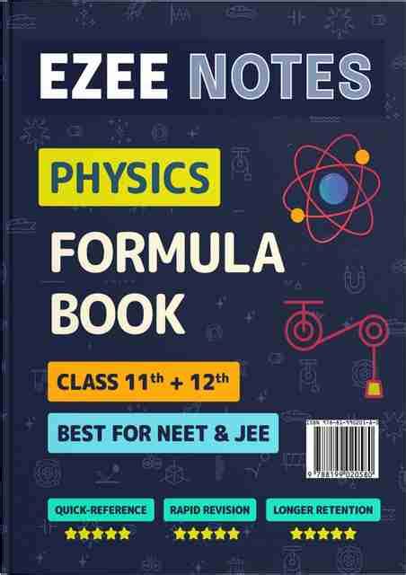 Physics Formula Book For Neet And Jee Quick Revision Physics Formula