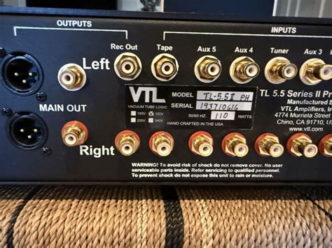 Vtl Tl 5 5 Mkii Signature For Sale Audiogon