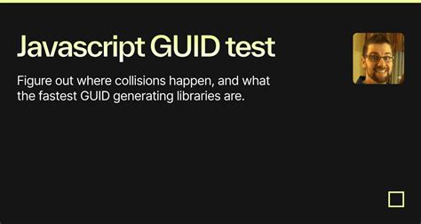 Javascript Guid Test Codesandbox